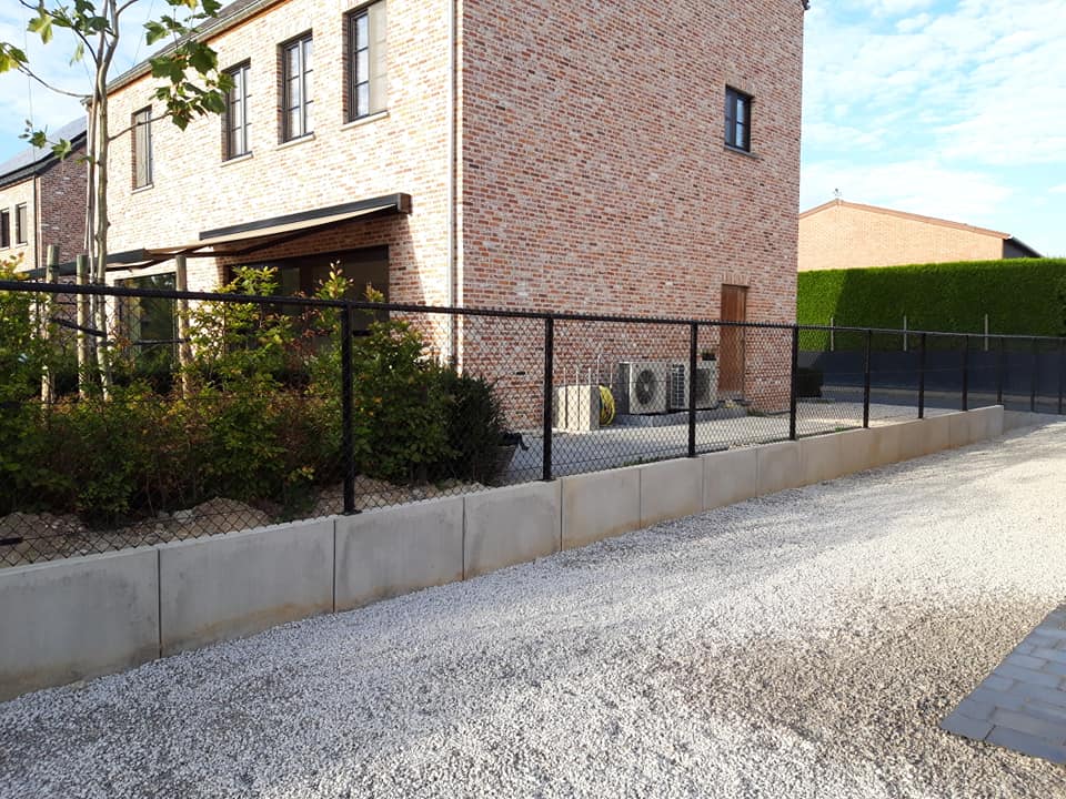 bekaer omheining op beton 1 - Dubois Houtconstructies : carports ...