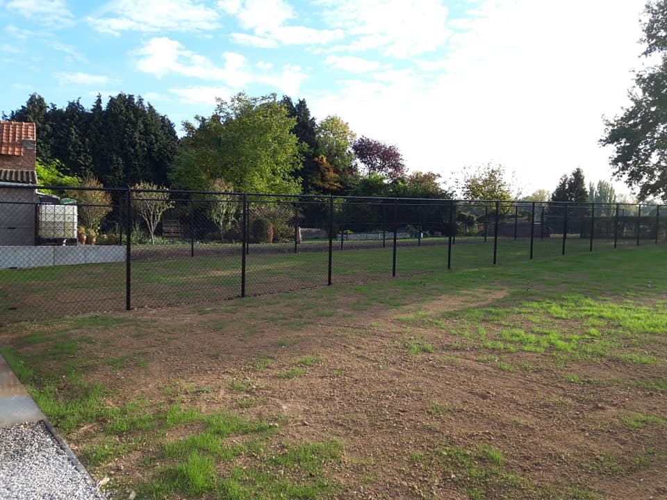 bekaert omheining - Dubois Houtconstructies : carports, tuinhuizen en ...